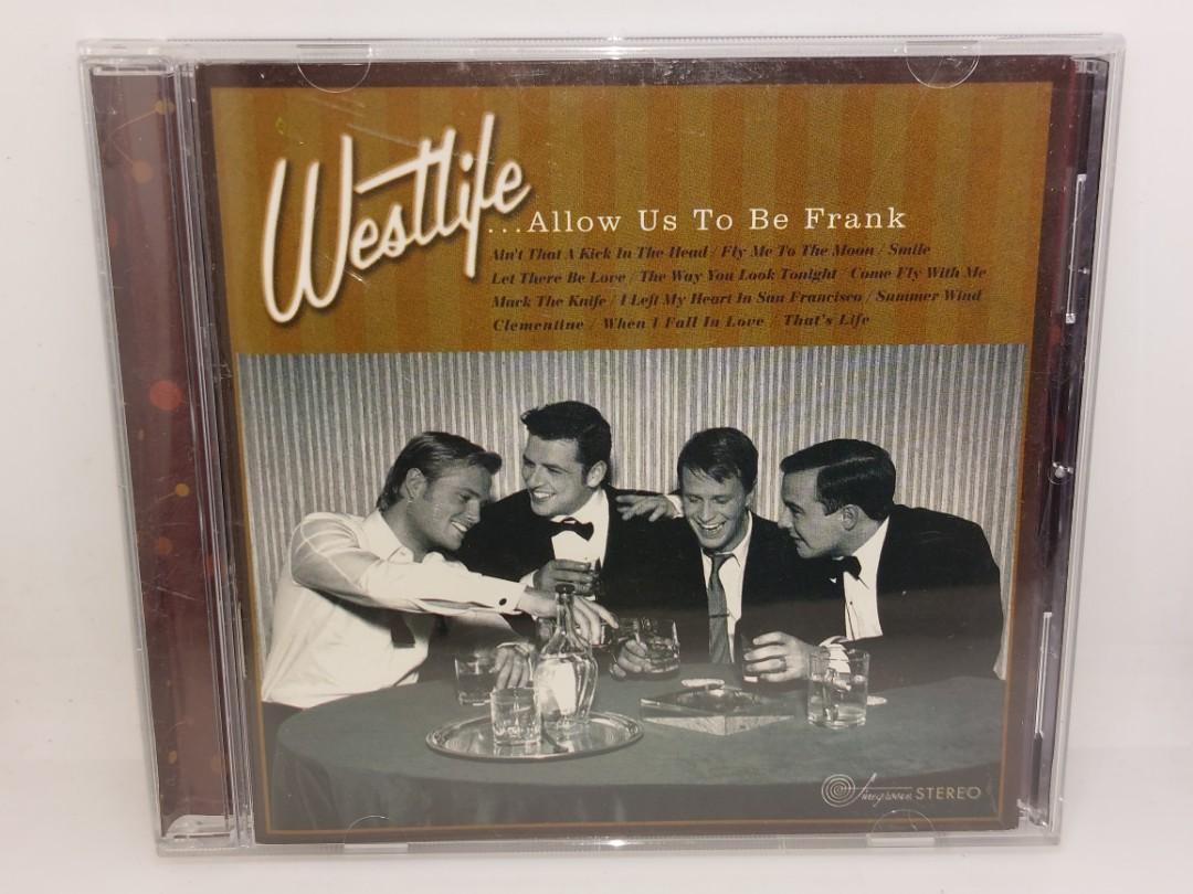 2004 Westlife Allow Us To Be Frank Collectible CD Music Songs Album ...