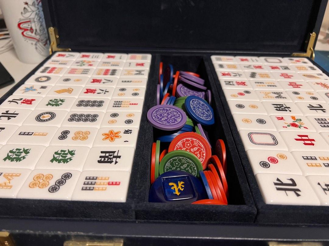 2021 krisflyer SQ batik mahjong set, Hobbies & Toys, Toys & Games on ...