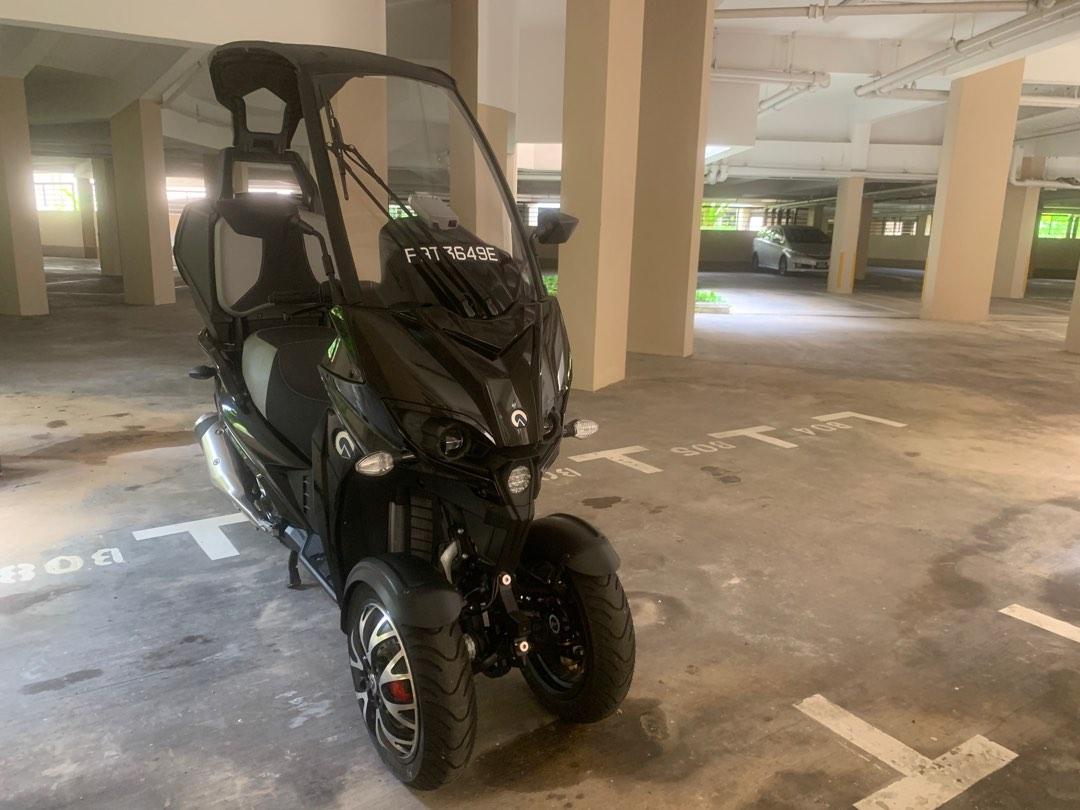 1/2022 Adiva AD1 200, Motorcycles, Motorcycles for Sale, Class 2B on Carousell