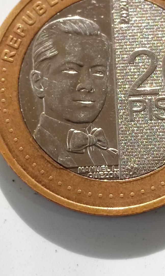 20 pesos error coin., Hobbies & Toys, Memorabilia & Collectibles ...