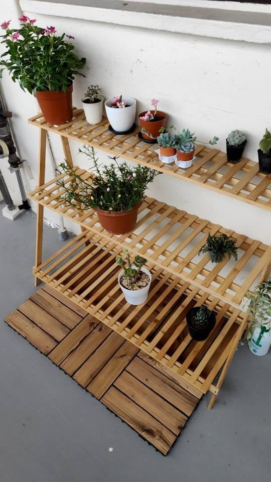 3 Tier 4 Tier Plant Rack Flower Stand Flower Rack - 100% natural bamboo ... 3 Tier 4 Tier Plant Rack Flower Stand Flower Rack - 100% natural bamboo ...