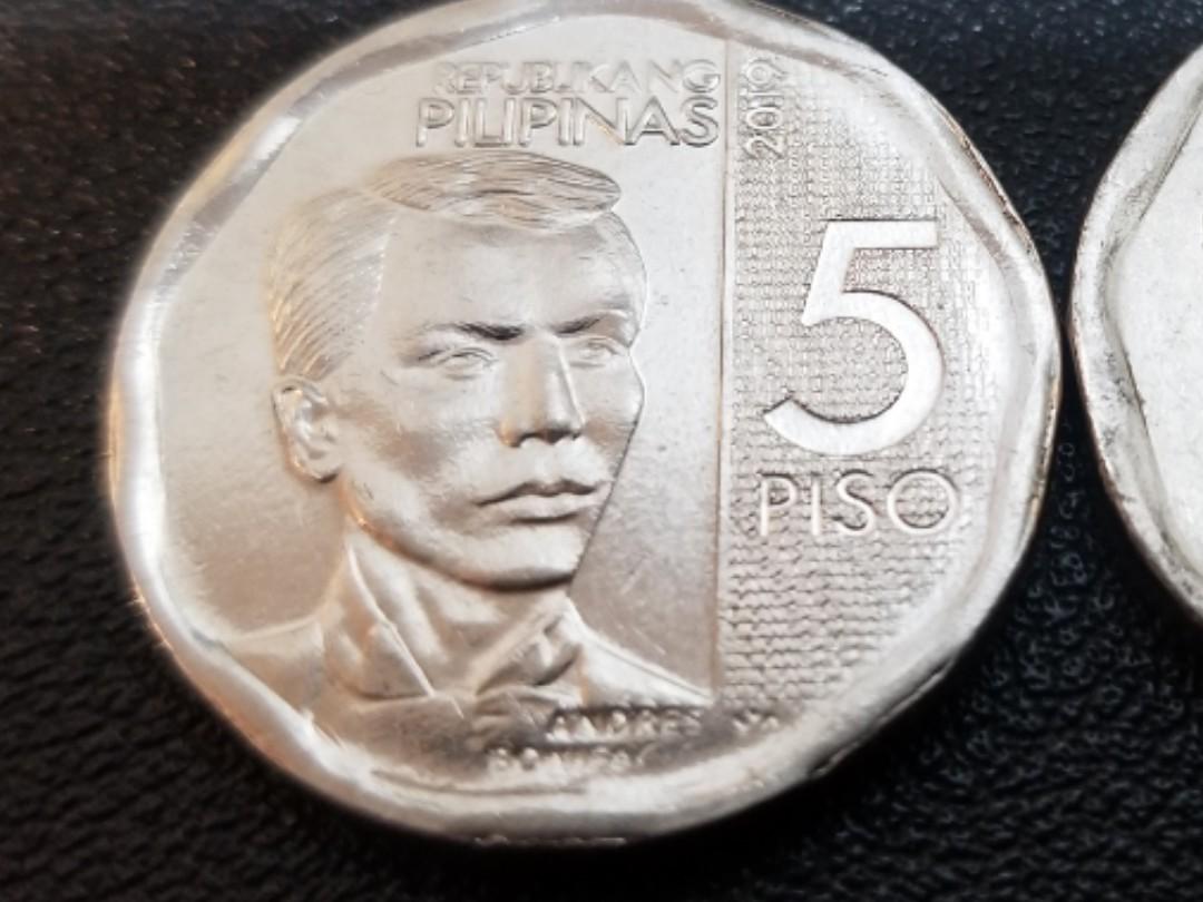 5 peso 2019 error coin, Hobbies & Toys, Memorabilia & Collectibles ...