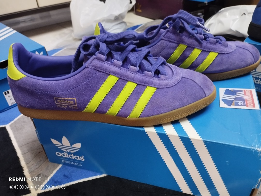 Adidas Trimm Star, Men's Fashion, Footwear, Casual shoes on Carousell