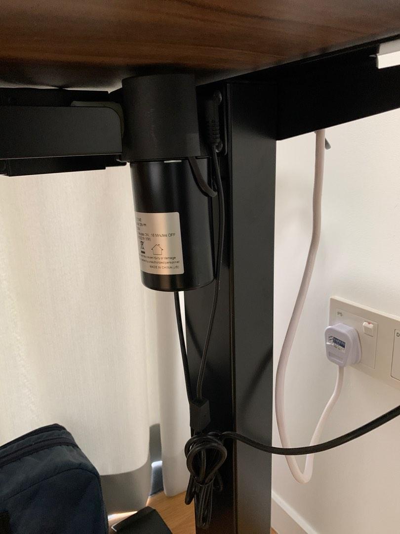 Ergo Edge Standing Desk (Integrated Wiring), Furniture & Home Living ...