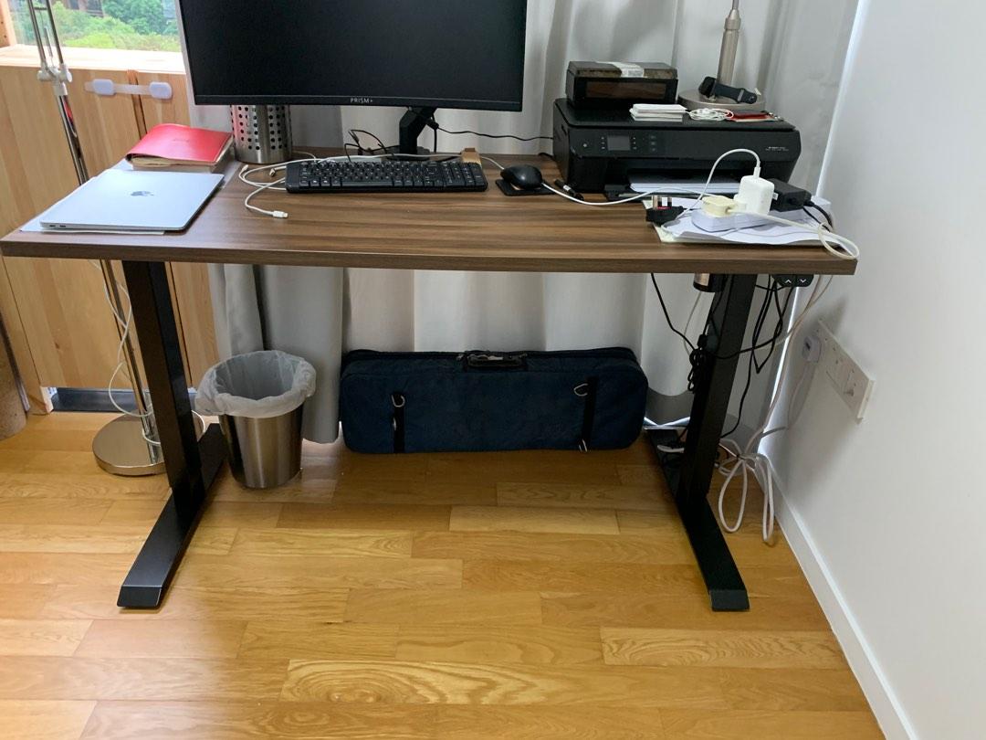 Ergo Edge Standing Desk (Integrated Wiring), Furniture & Home Living ...