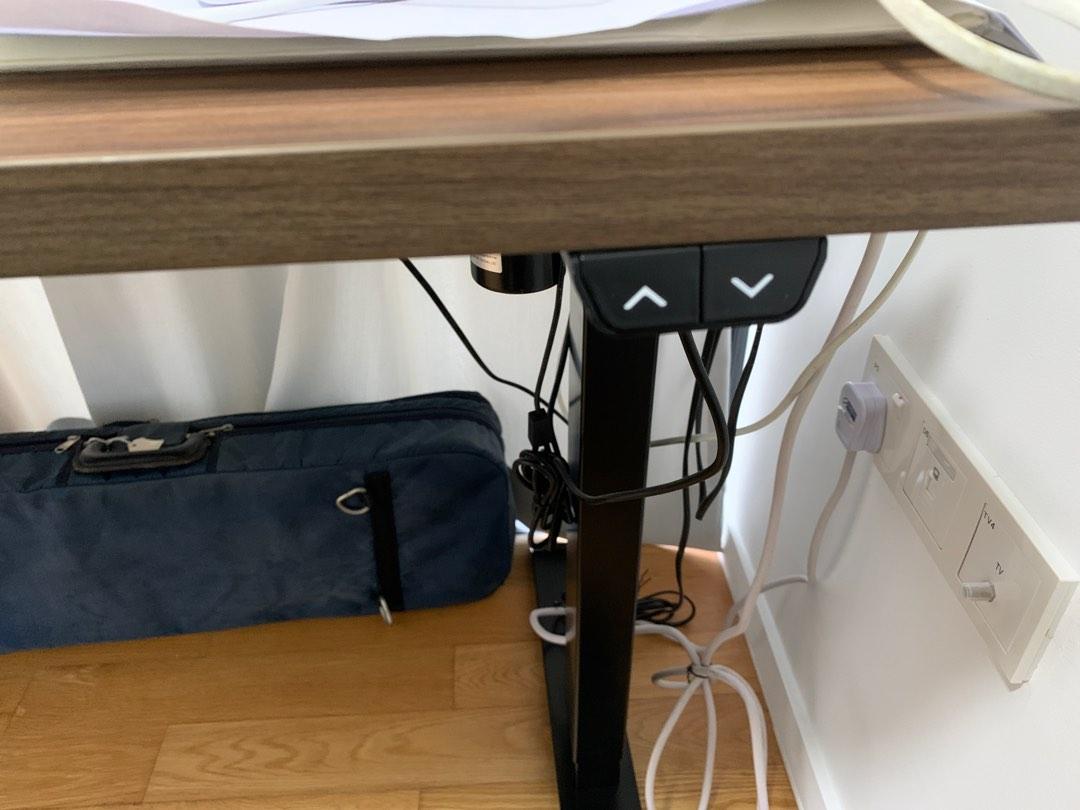 Ergo Edge Standing Desk (Integrated Wiring), Furniture & Home Living ...