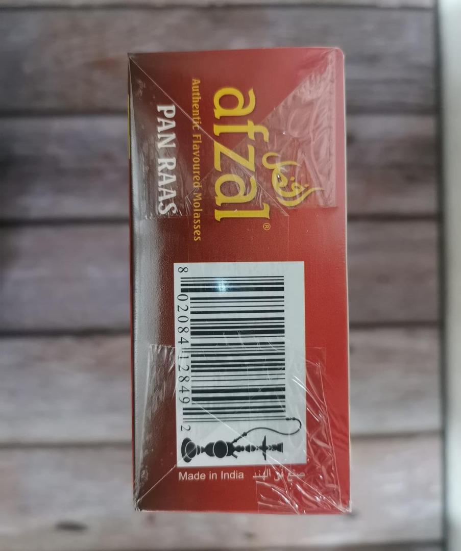 afzal 500 graams pan raas sheesha hookah shisha flavor, Food & Drinks ...