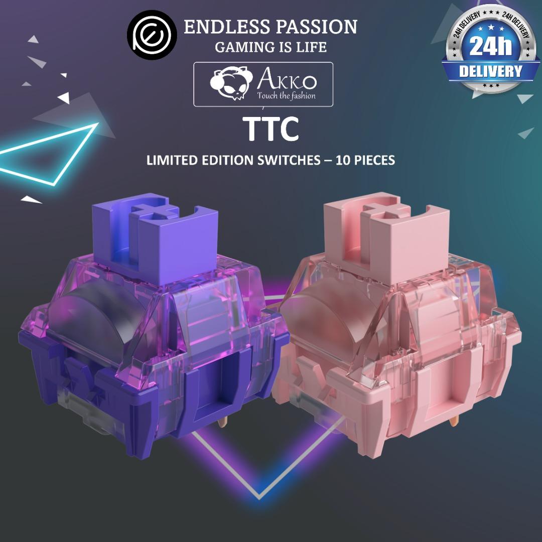 AKKO Switch - TTC Demon Ltd. Ed. / TTC Princess Switch Ltd. Ed. (10pcs ...