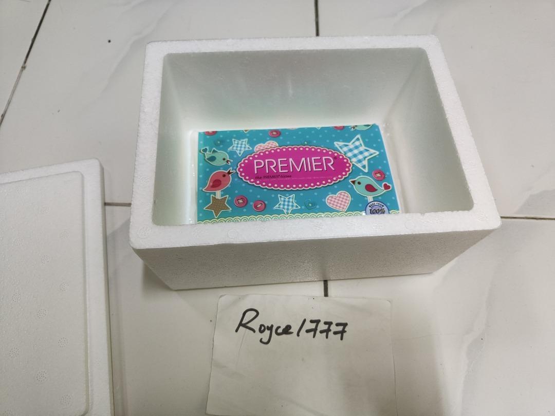 ALL 2! Styrofoam Mini Cooler Box, Furniture & Home Living, Home ...