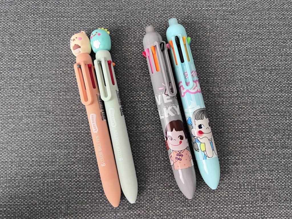 ️ASSORTED CUTE PENS~MILKY GIRL 10 COLOR/SUMIKO 6 COLOR/DINO & UNICORN ...