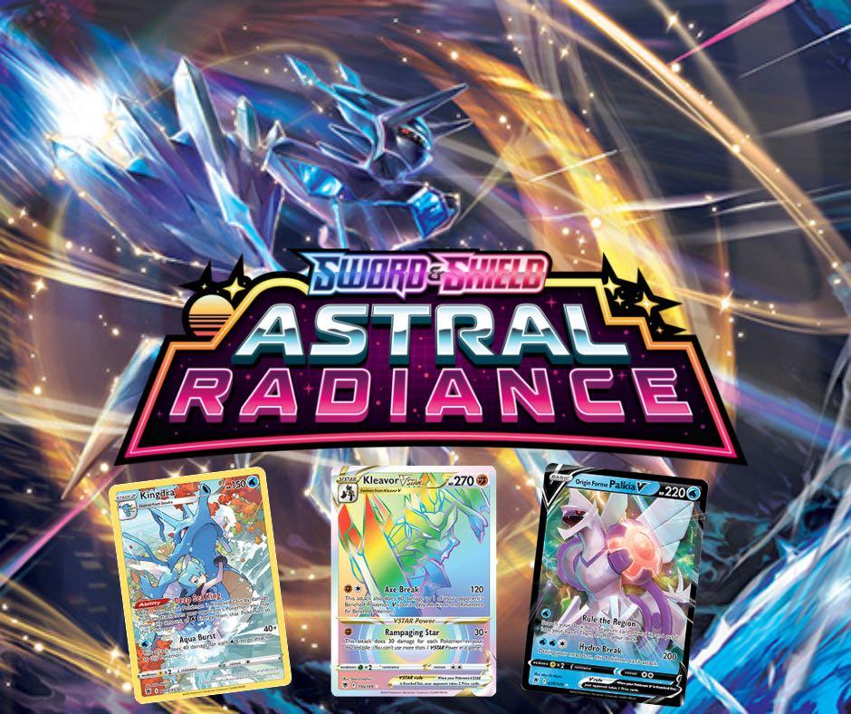 Astral Radiance Pokémon TCG - TG, Radiant, V, Hobbies & Toys, Toys ...