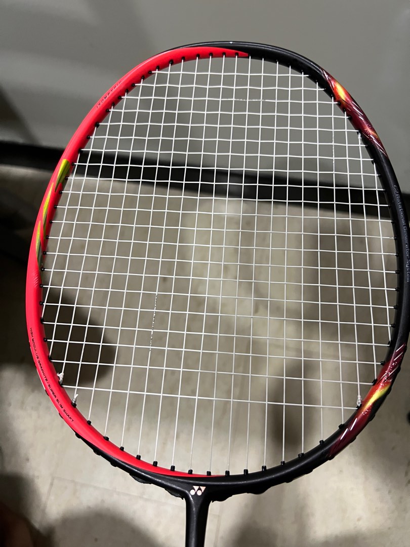 Astrox 77 shine red, Sports Equipment, Sports & Games, Racket & Ball ...