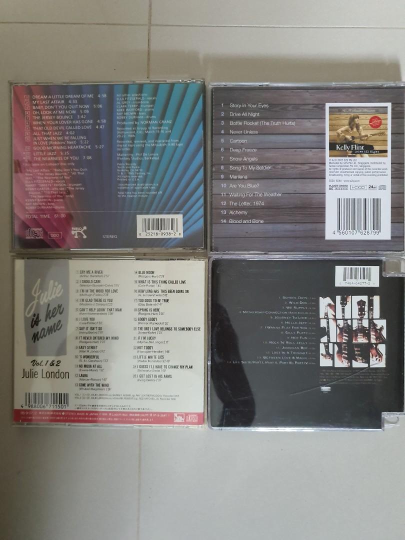 Audiophile Jazz Vocal CDs - Ella Fitzgerald/Julie London/Classical/Kitaro/Kelly Flint/Stanley ...