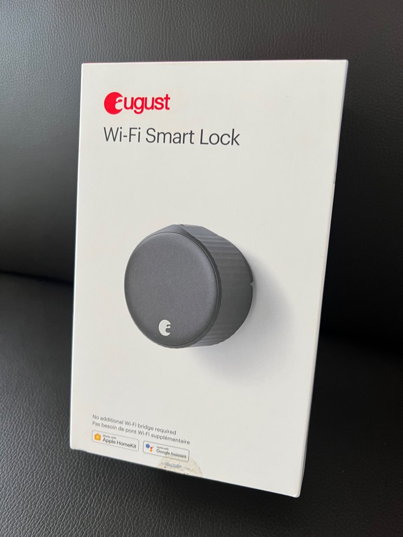August Smart Lock (4th Gen Version), Furniture & Home Living, Security ...