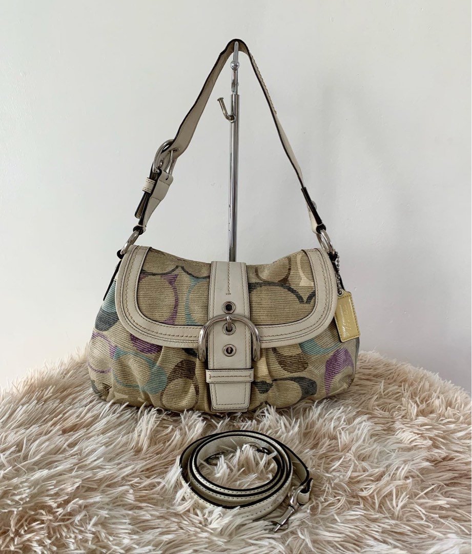authentic coach 2 way bag, Luxury, Bags & Wallets on Carousell