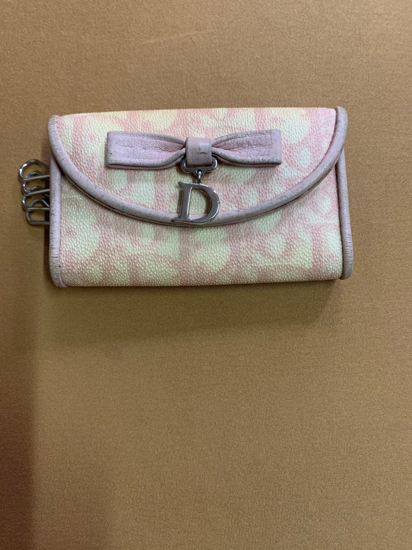 Authentic DIOR key case, Luxury, Bags & Wallets on Carousell