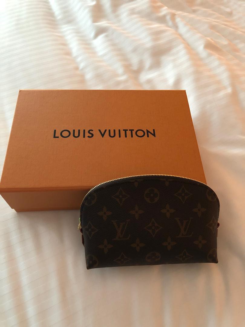 Authentic Louis Vuitton LV Pouch, Luxury, Bags & Wallets on Carousell