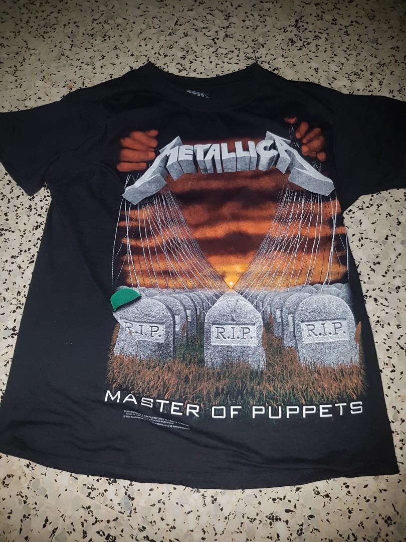BAJU METALLICA MASTER OF PUPPETS, Hobbies & Toys, Collectibles ...