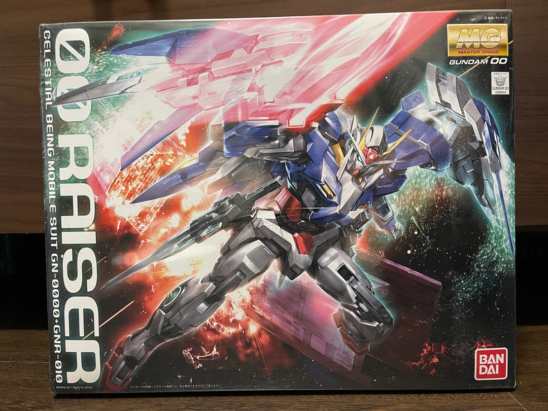 Bandai Gundam 00 Raiser MG, Hobbies & Toys, Toys & Games on Carousell