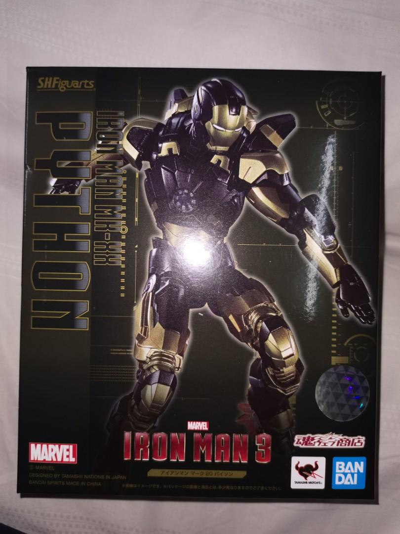 Bandai SHF S.H.Figuarts Iron Man 3 Iron Man MK 20 Mark XX Python Action ...