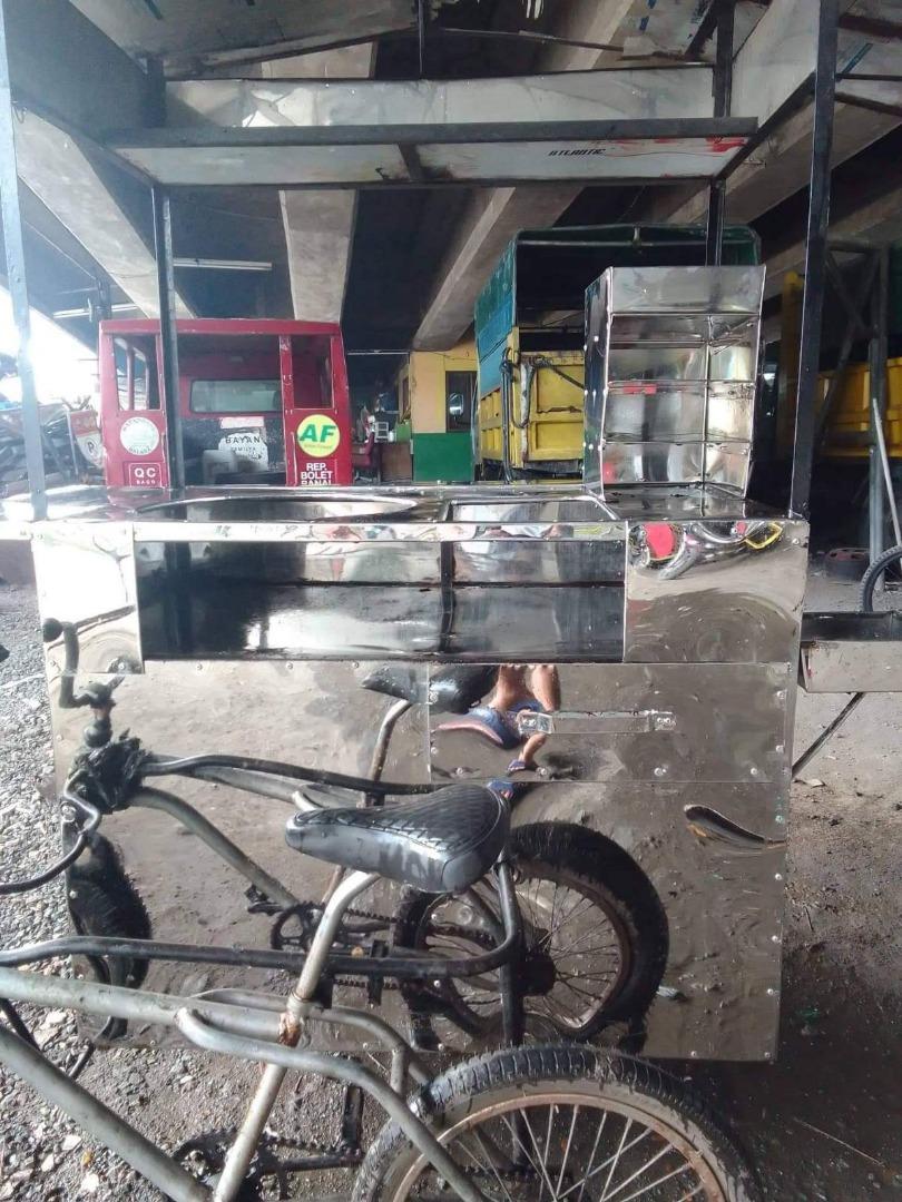 Bike Cart For Siomai Business, Commercial & Industrial, Industrial Equipment on Carousell