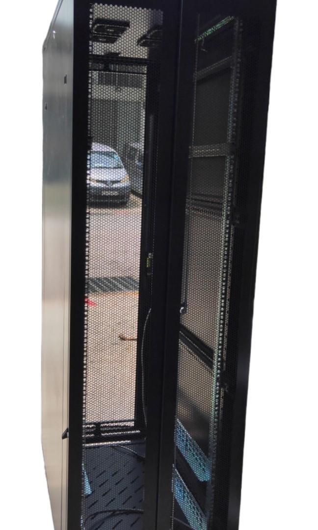 Black 42U Server Rack with Power Point For Sale @$300 each (AAR 1396 ...