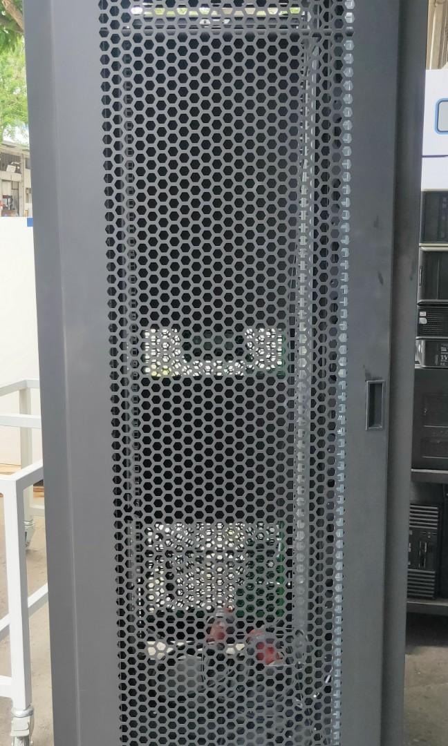 Black 42U Server Rack with Power Point For Sale @$300 each (AAR 1396 ...