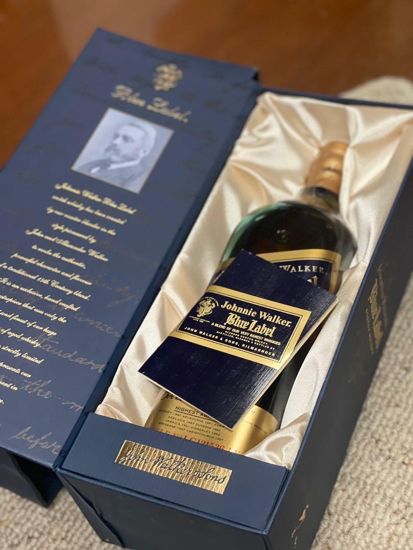 Blue Label 750ml, Food & Drinks, Other Food & Drinks on Carousell