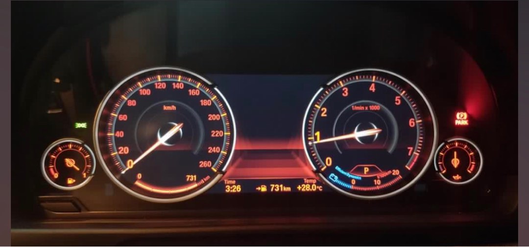 BMW 6WB digital cluster, Car Accessories, Accessories on Carousell