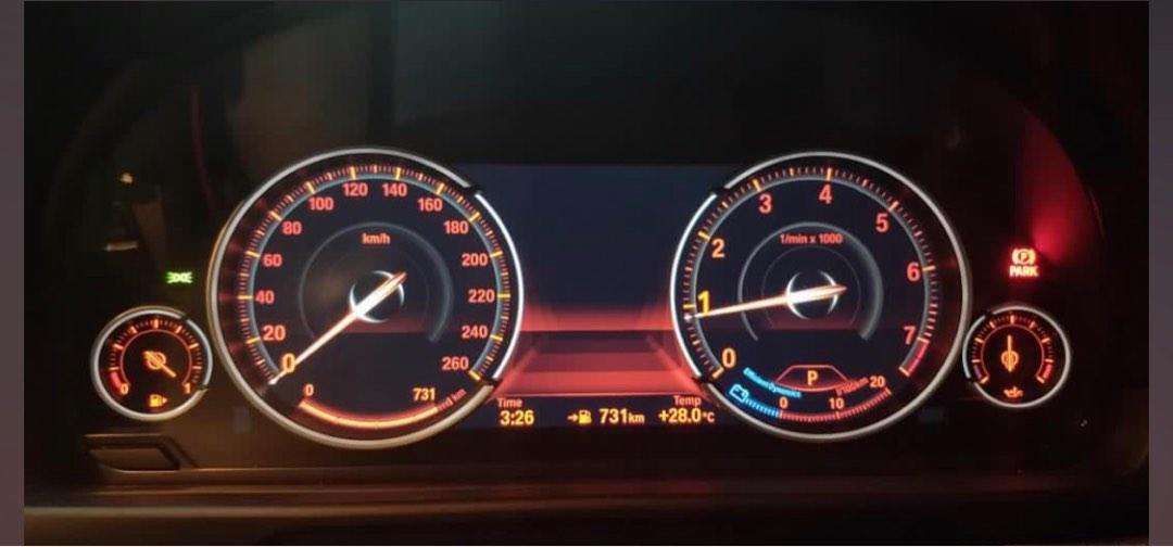 BMW 6WB digital cluster, Car Accessories, Accessories on Carousell