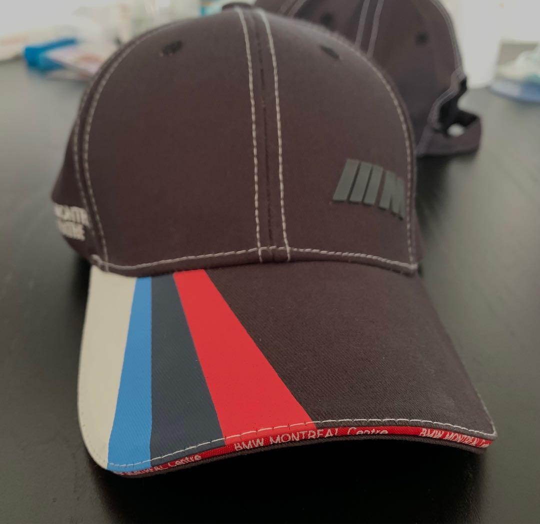BMW M Logo Caps (Two Caps) Black, Men's Fashion, Watches & Accessories ...