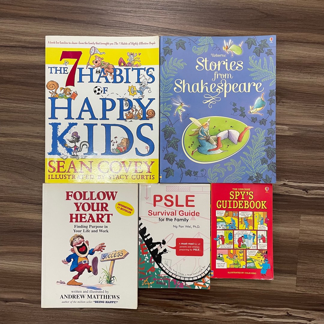 Book bundle (5 books), Hobbies & Toys, Books & Magazines, Fiction & Non ...