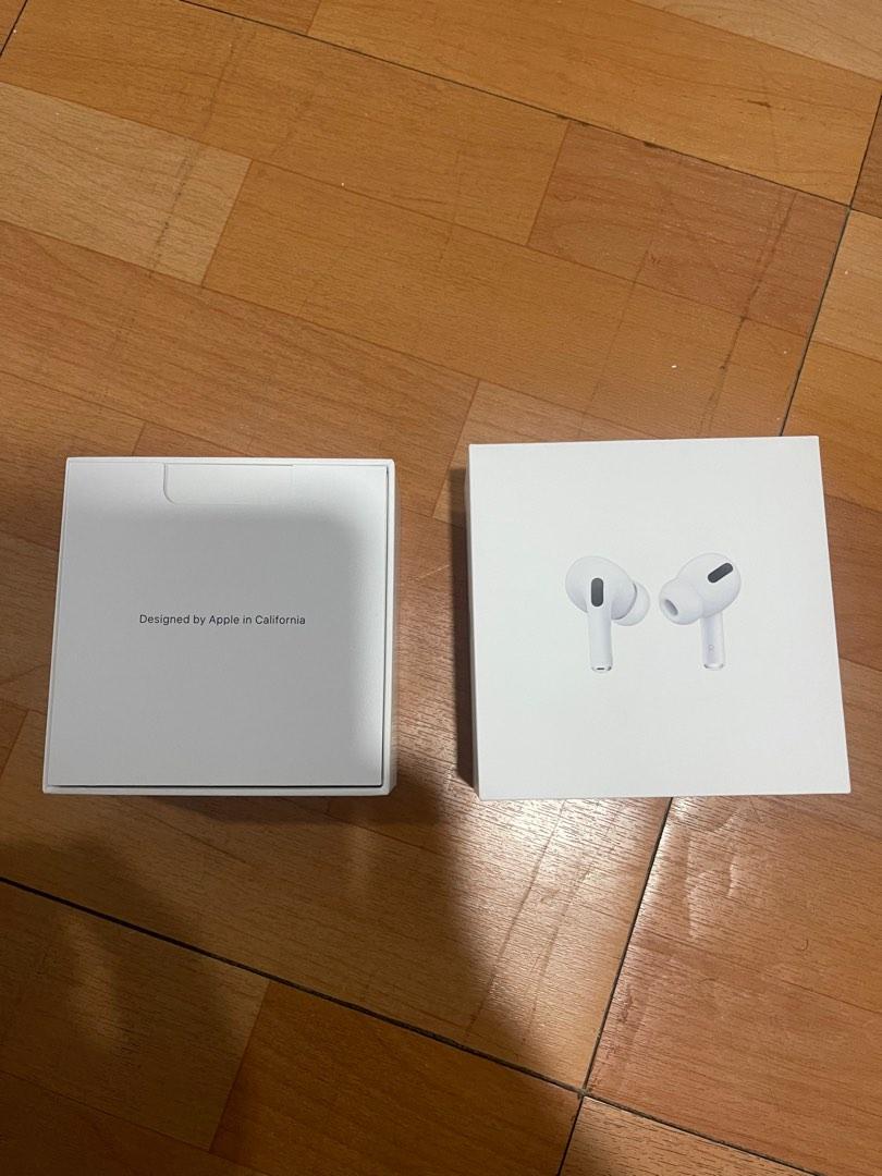 Box Aipods Pro ORIGINAL APPLE 100%, Elektronik, Audio di Carousell
