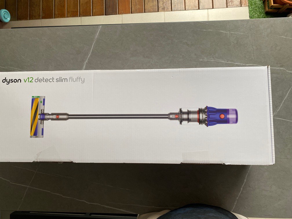 Box Only for Dyson V12 Detect Slim Fluffy, TV & Home Appliances, Vacuum ...