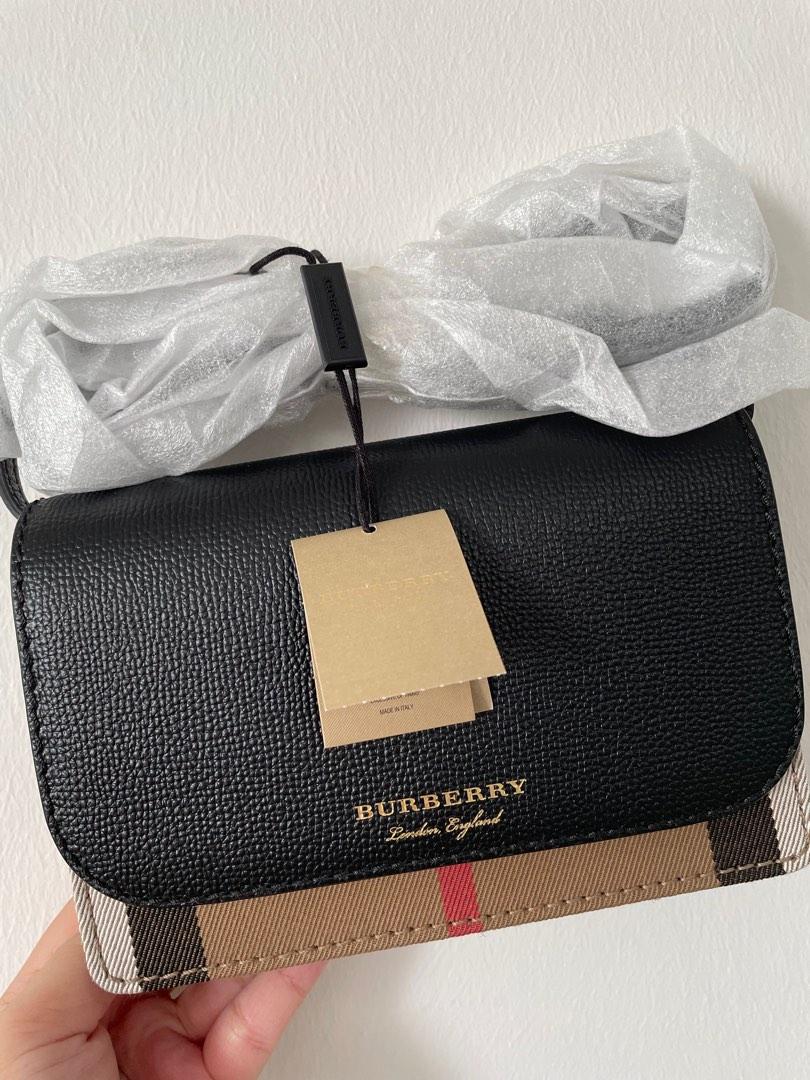 Brand New with Tag Burberry Classic Design Wallet with Leather Sling ...