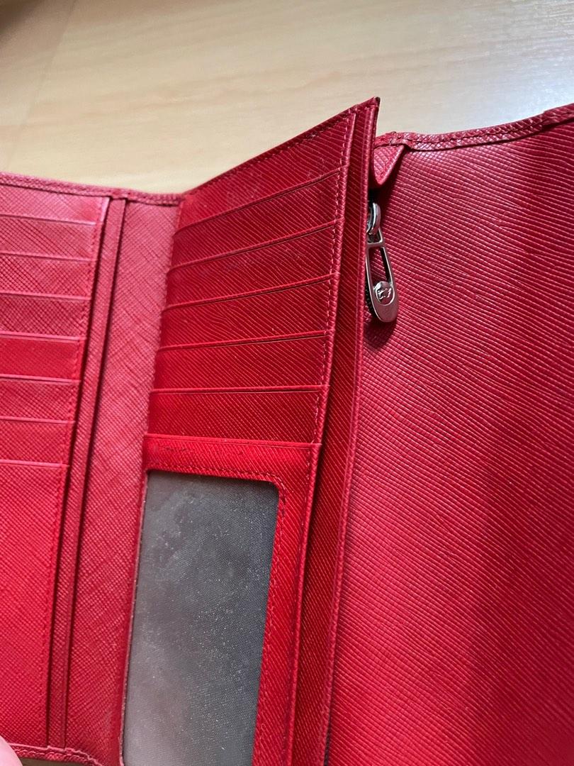 Braun Buffel Red Long Wallet, Women's Fashion, Bags & Wallets, Wallets ...
