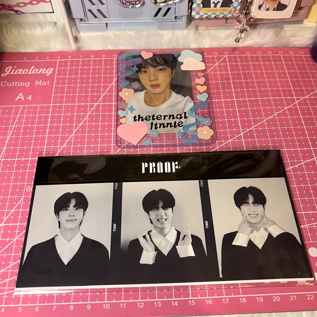 BTS PROOF POB PC TRIPTYCH JIN, Hobbies & Toys, Memorabilia ...