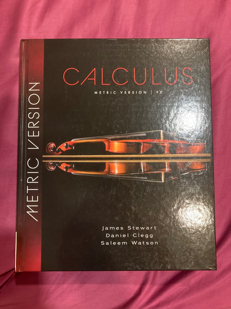 Calculus, Metric Edition, 書籍、休閒與玩具, 書本及雜誌, 評量練習在旋轉拍賣