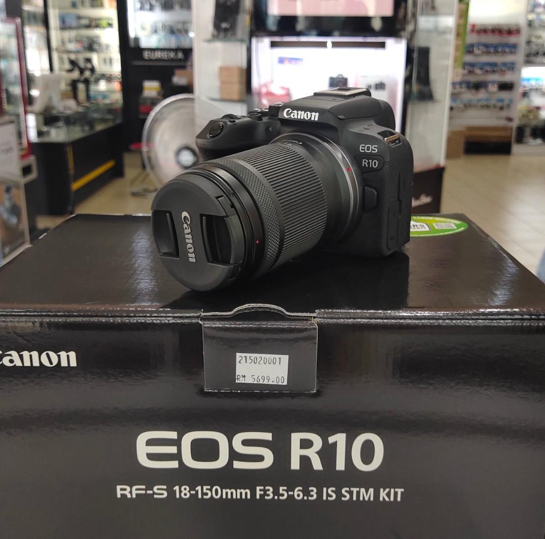 Canon eos R10 with kit 18-150mm (new), Photography, Cameras on Carousell