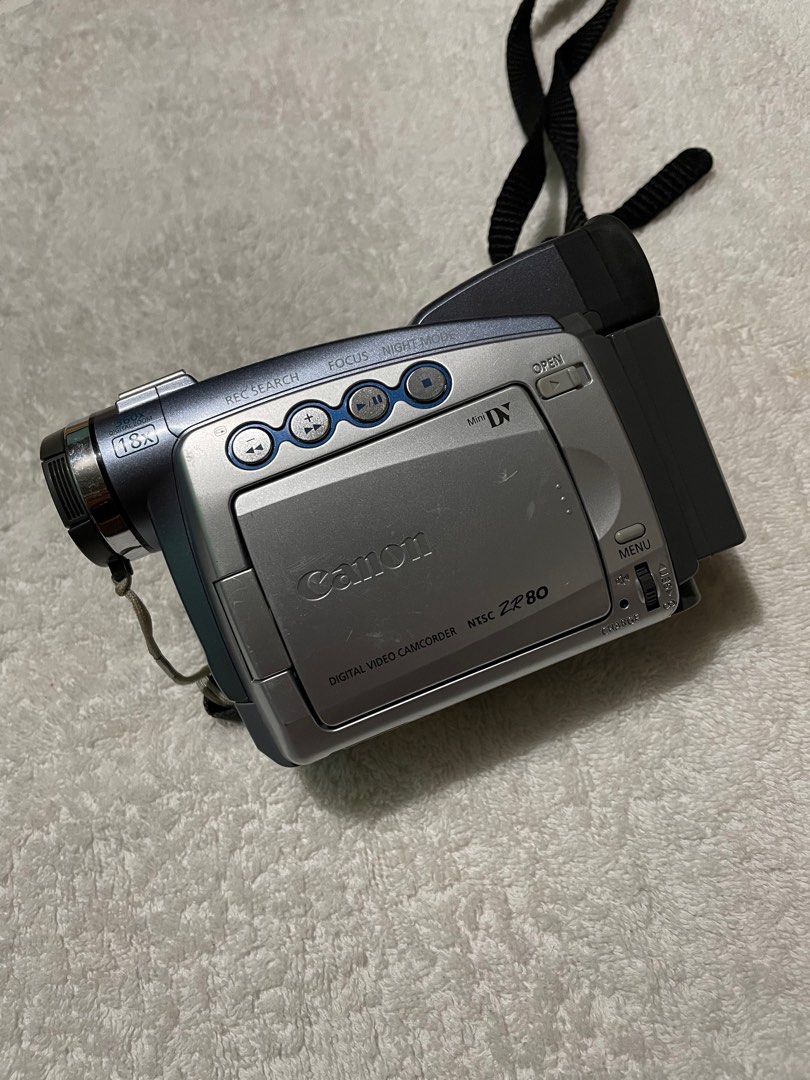 Canon ZR80 Digital Video Camera, Photography, Video Cameras on Carousell