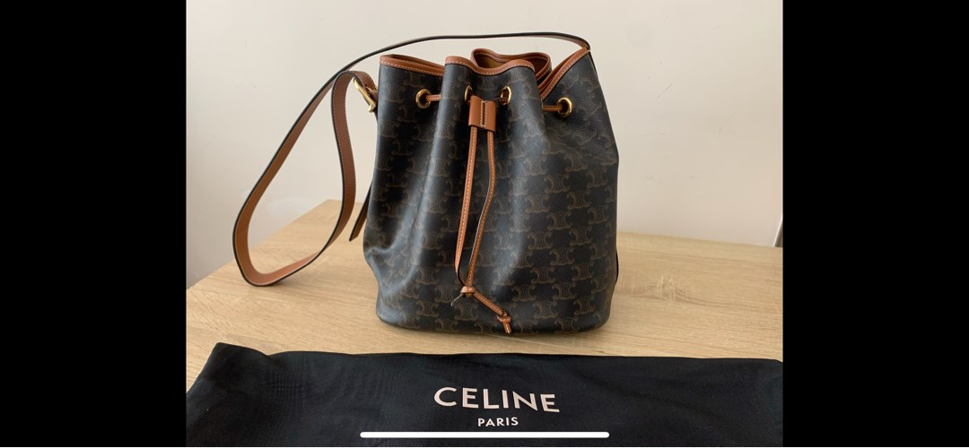 Celine Medium Bucket Bag, 名牌, 手袋及銀包 - Carousell