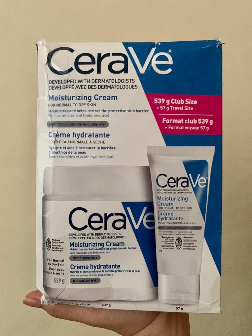 CERAVE MOISTURIZING CREAME SET, Beauty & Personal Care, Face, Face Care ...