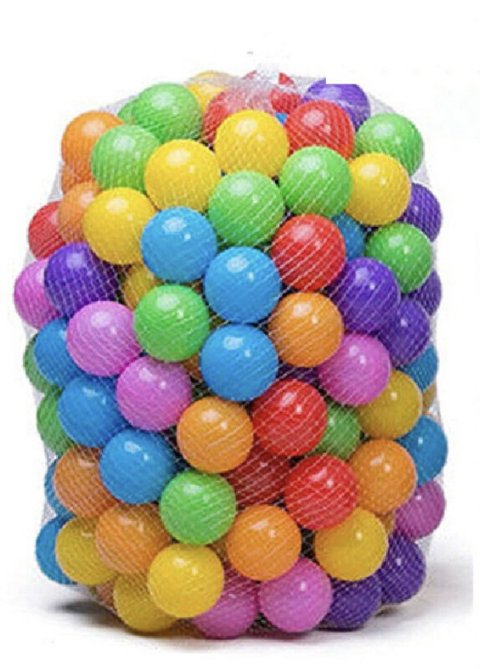 Colourful Plastic Ball Pit Balls, Babies & Kids, Infant Playtime on ...