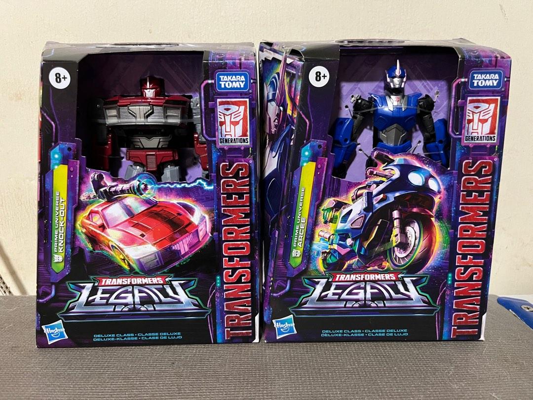 COMBO Transformers Legacy Knockout and Arcee Prime, Hobbies & Toys ...