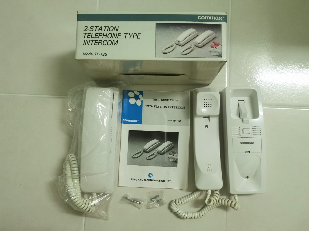 Commax TP-1SS 2 Station Intercom System( Made in Korea) Indoor Wired AA ...