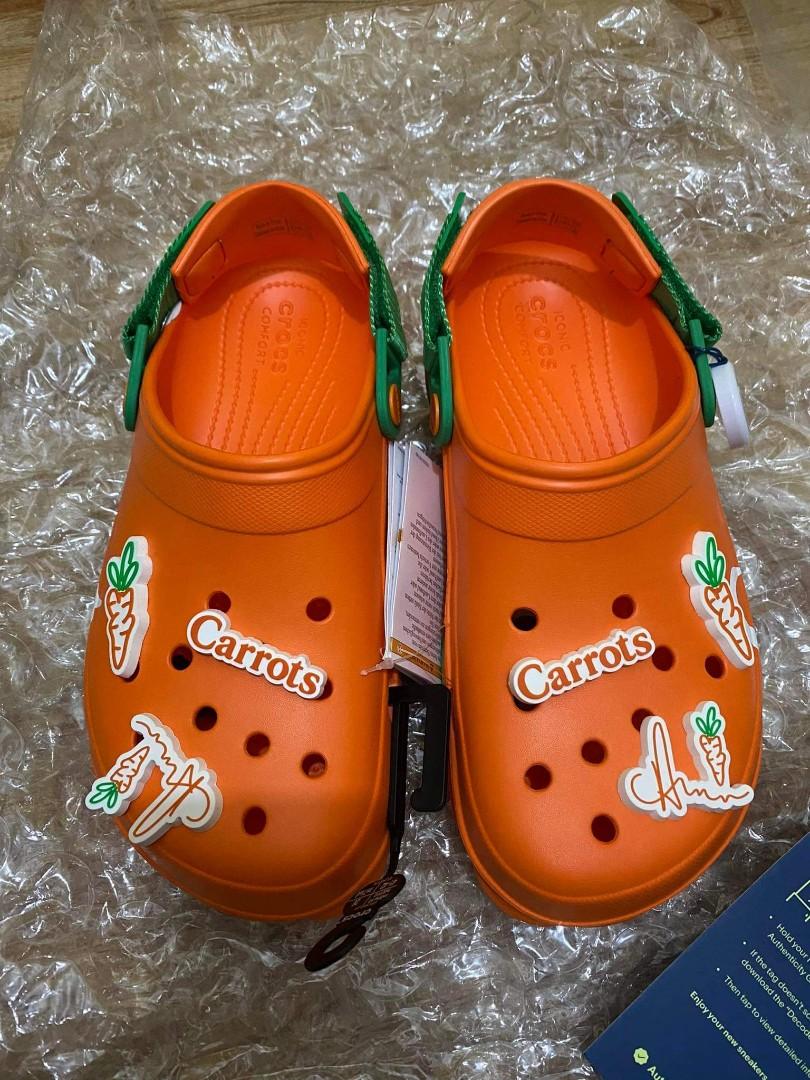 Crocs All Terrain Carrots Men US8, Men's Fashion, Footwear, Slippers ...