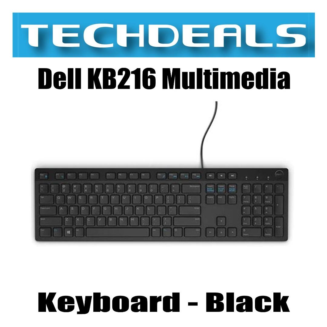 Dell KB216 Multimedia Keyboard - Black, Computers & Tech, Parts ...