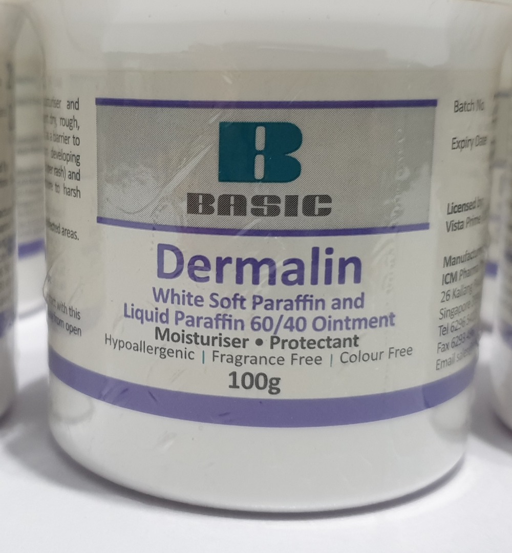 Dermalin (Basic) 100g, Beauty & Personal Care, Bath & Body, Body Care ...
