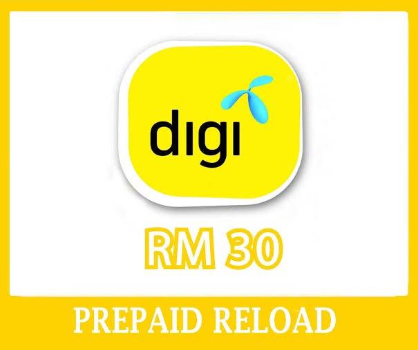 digi prepaid reload topup rm30, Tickets & Vouchers, Store Credits on ...
