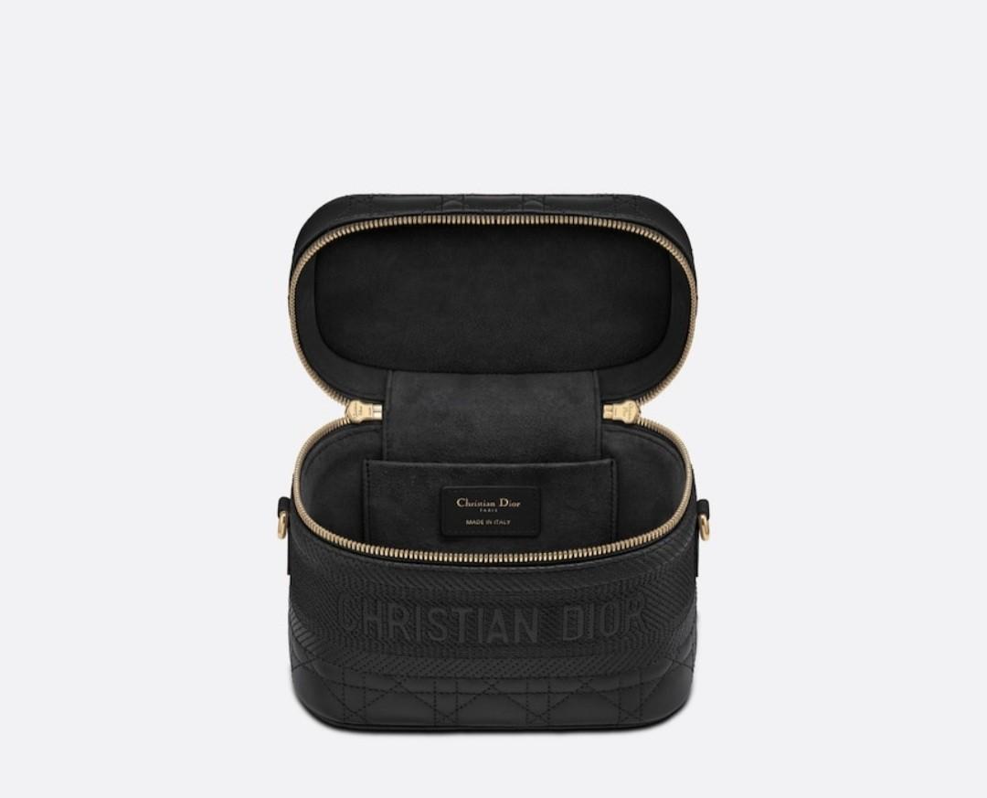 Dior Vanity Black 2022 DIOR TRAVEL VANITY CASE, Luxury, Bags & Wallets ...